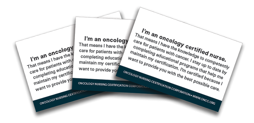 Explain certification to your patients | ONCC